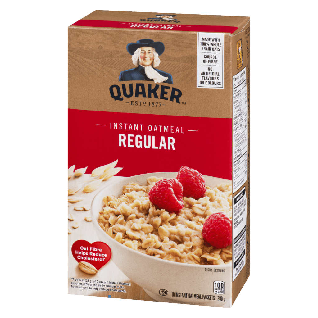 Wholesale Quaker Instant Oatmeal Regular (280g) - Chens Enterprise ... Wholesale Quaker Instant Oatmeal Regular (280g) - Chens Enterprise ...